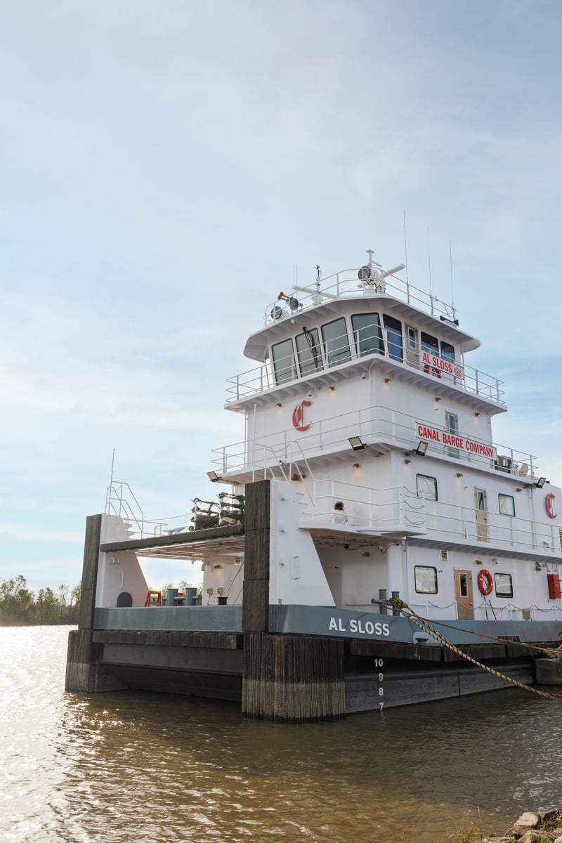 C&C Delivers Tier 4 Mitsubishi-Powered Towboat Al Sloss to Canal Barge